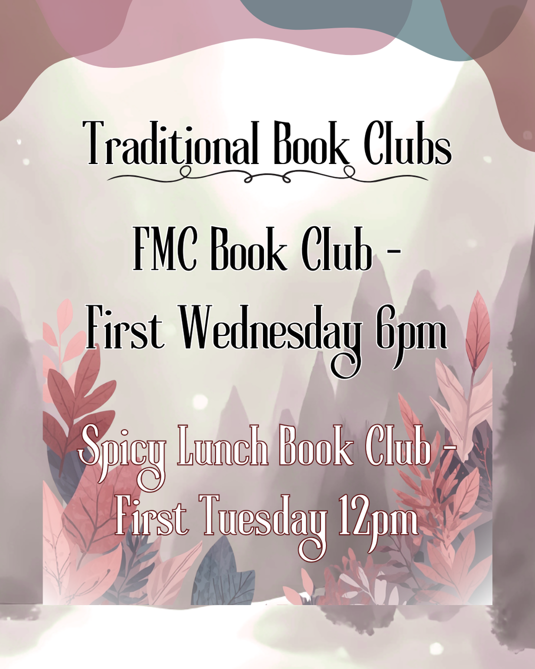 Book Clubs – FMC Books
